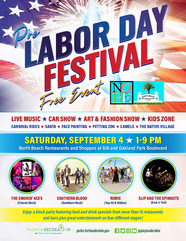 Pre Labor Day Festival in Fort Lauderdale - Jason Taub | TAUB Real Estate