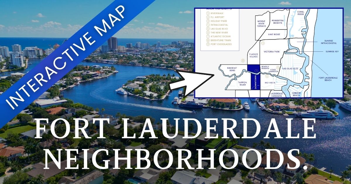 Fort Lauderdale Neighborhood Map | Jason Taub Real Estate